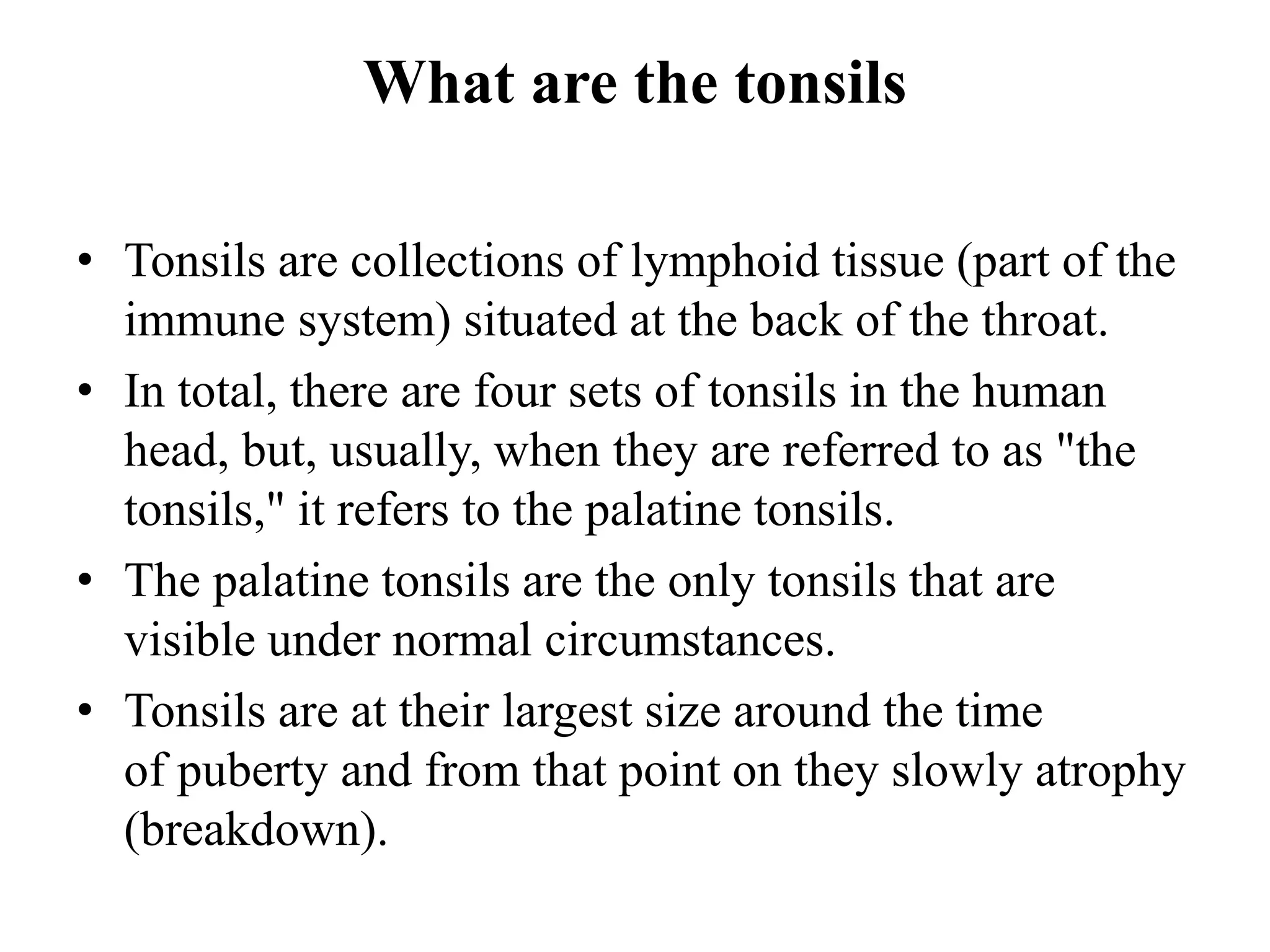 Tonsilitis (AHN) | PPTX