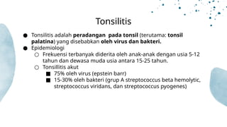 Penyakit Tonsilitis Akut dan Kronis.pptx