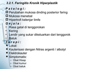 Tonsilitis & faringitis 2 | PPT