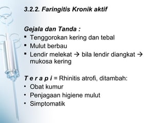 Tonsilitis & faringitis 2 | PPT