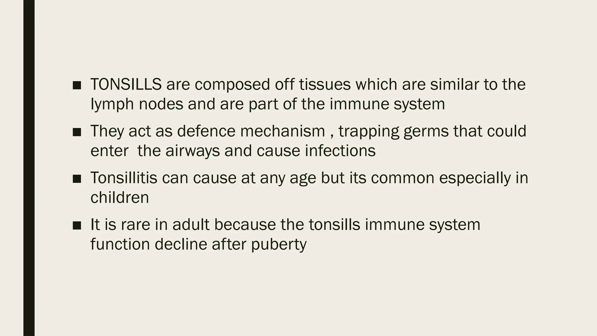 TONSILITIS Definition , types , causes , pathophysiology , riskfactors ...