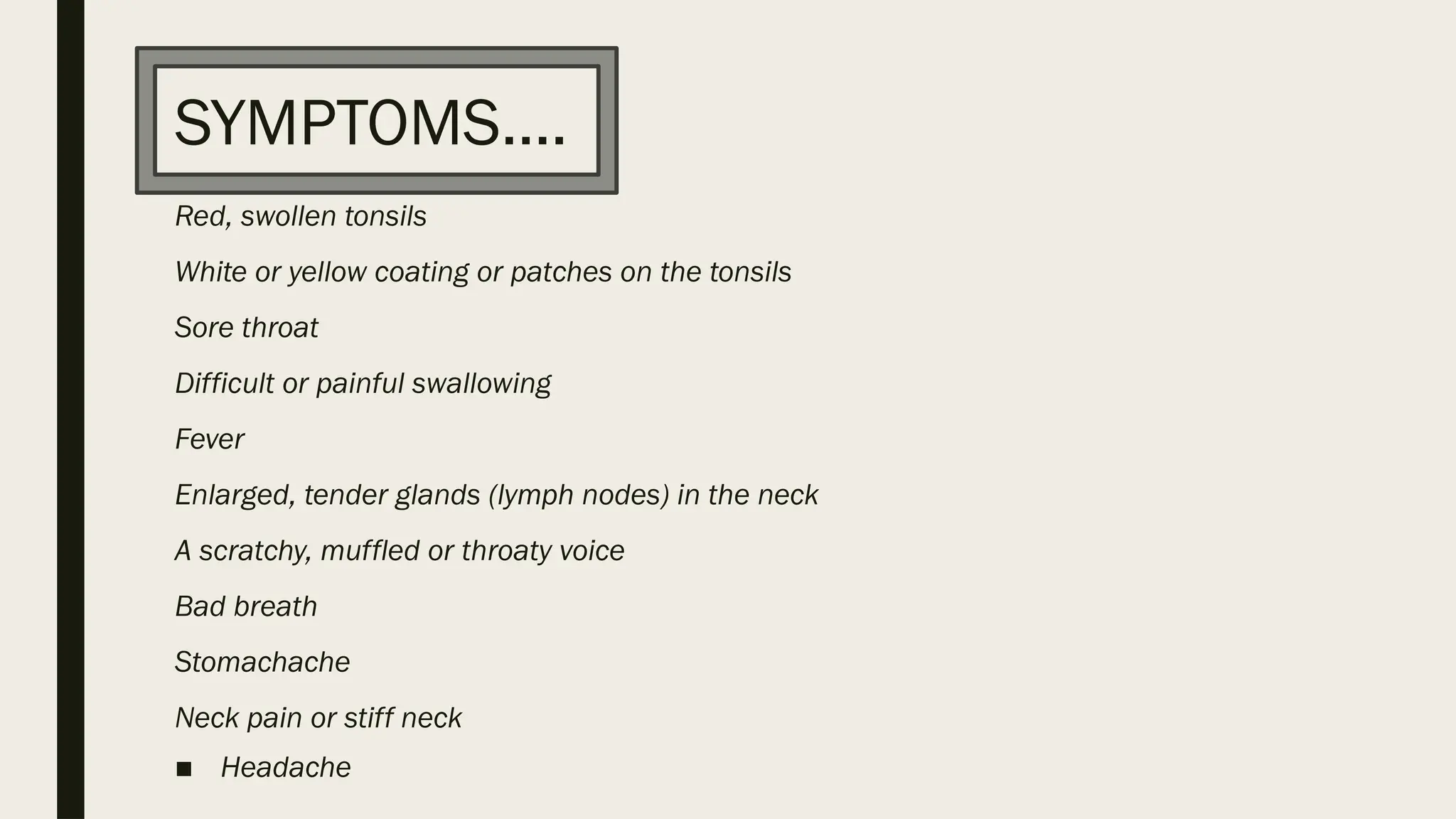 TONSILITIS Definition , types , causes , pathophysiology , riskfactors ...