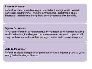 TONSILITIS marsya.ppt