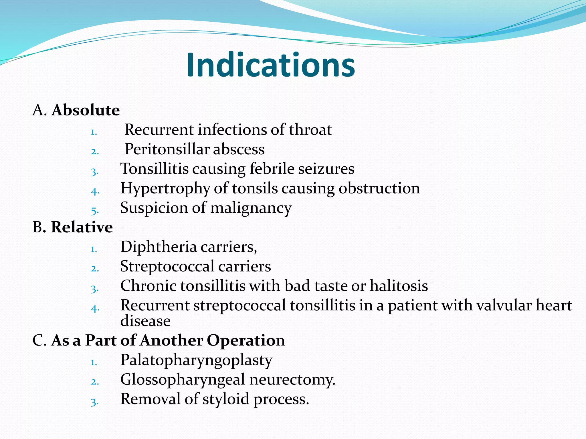 Tonsillectomy | PPTX