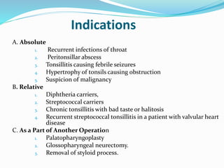 Tonsillectomy | PPTX