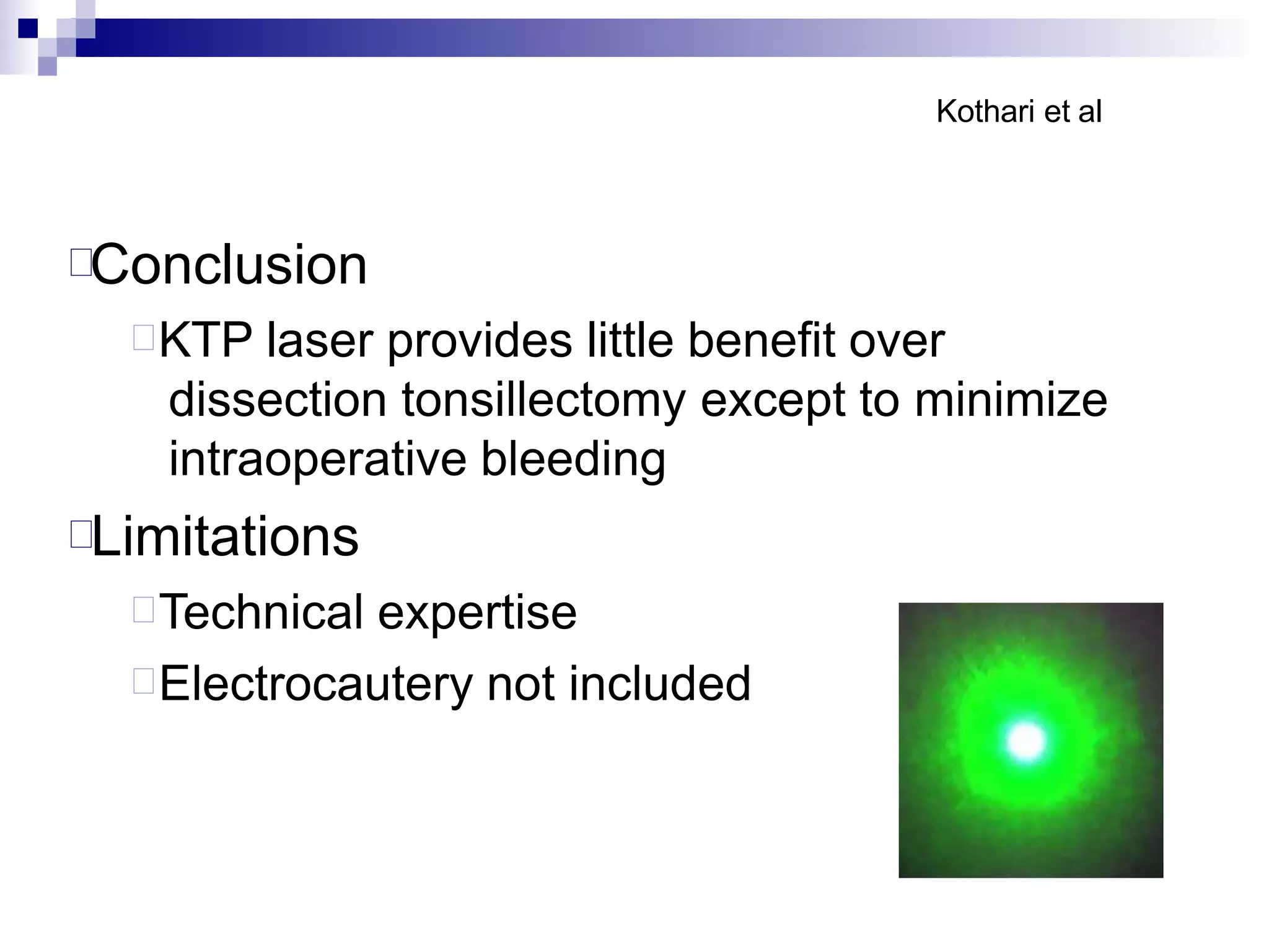 Tonsillectomy Indications & Surgical Methods | PPTX