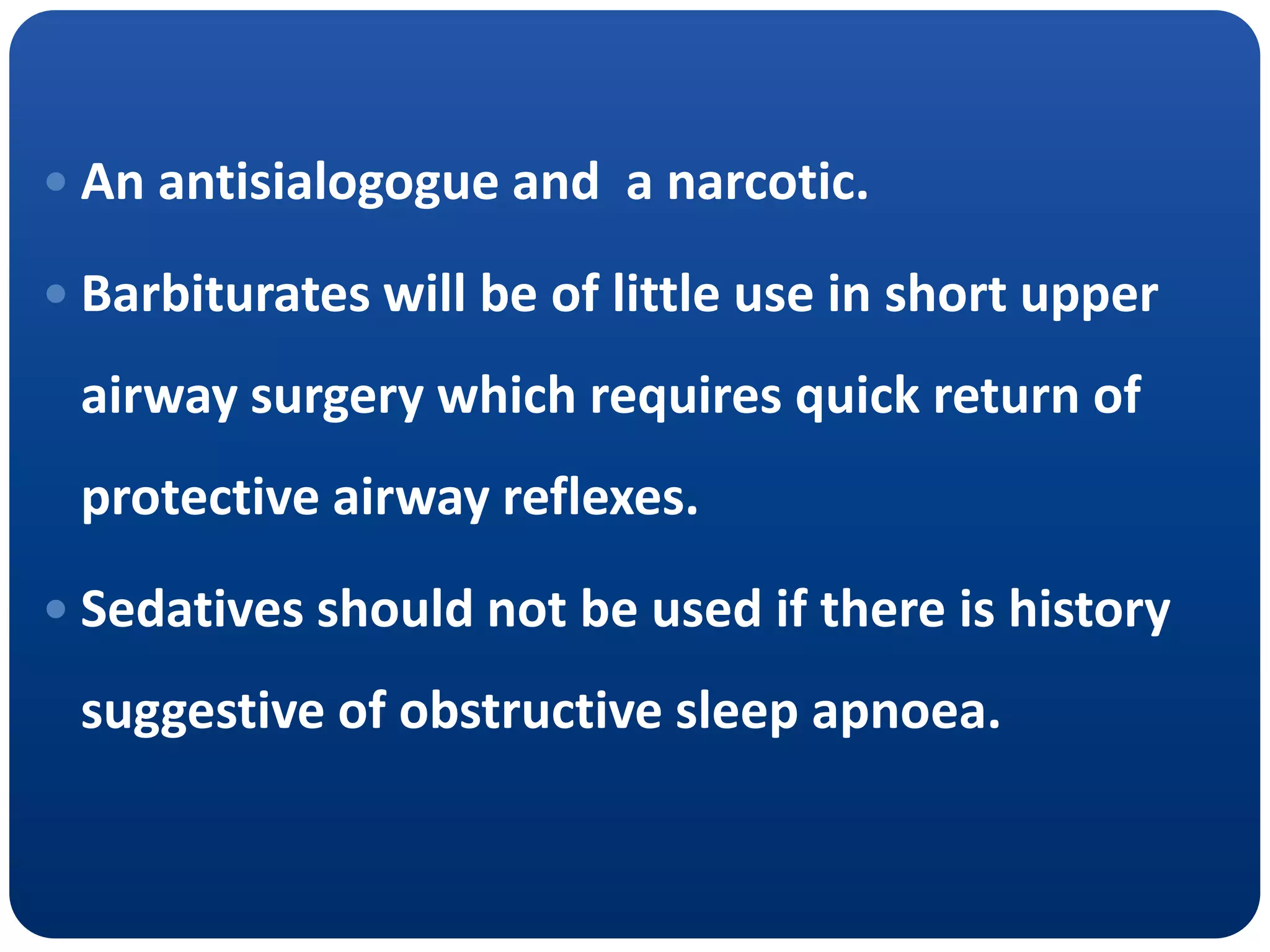 Tonsillectomy - anaesthetic consideration | PPTX
