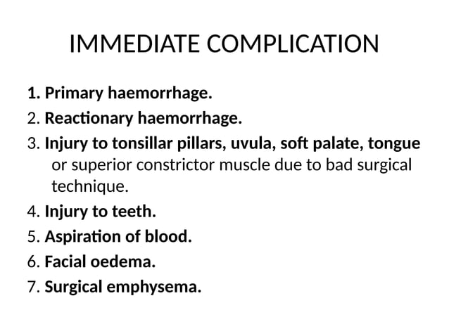 Tonsillectomy035 190105185725 Pptx Ent Class Ppt