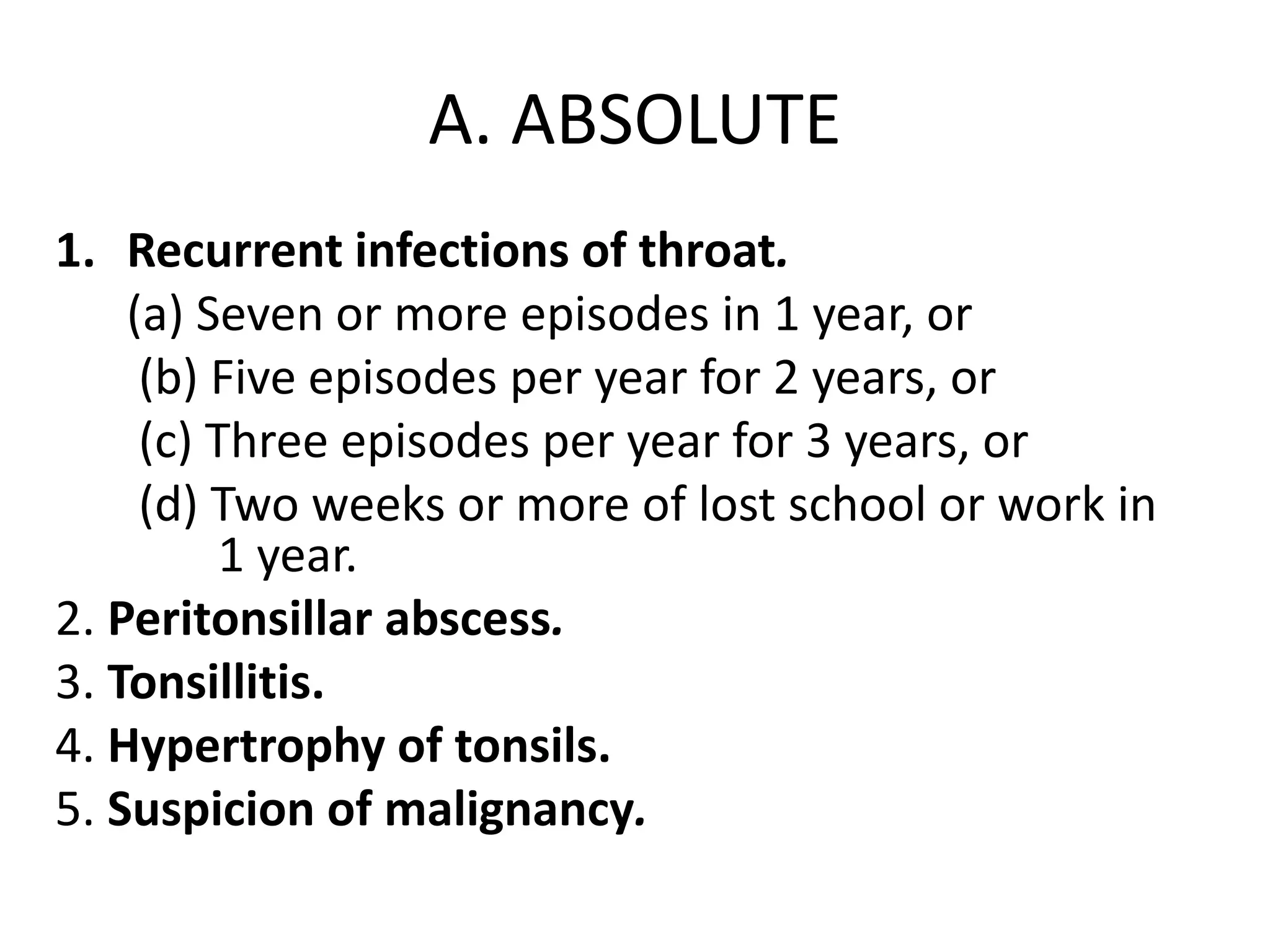 Tonsillectomy ENT for undergrad | PPTX