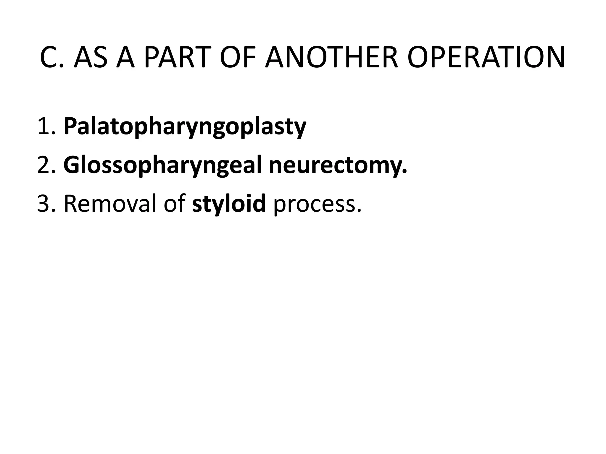 Tonsillectomy ENT for undergrad | PPTX
