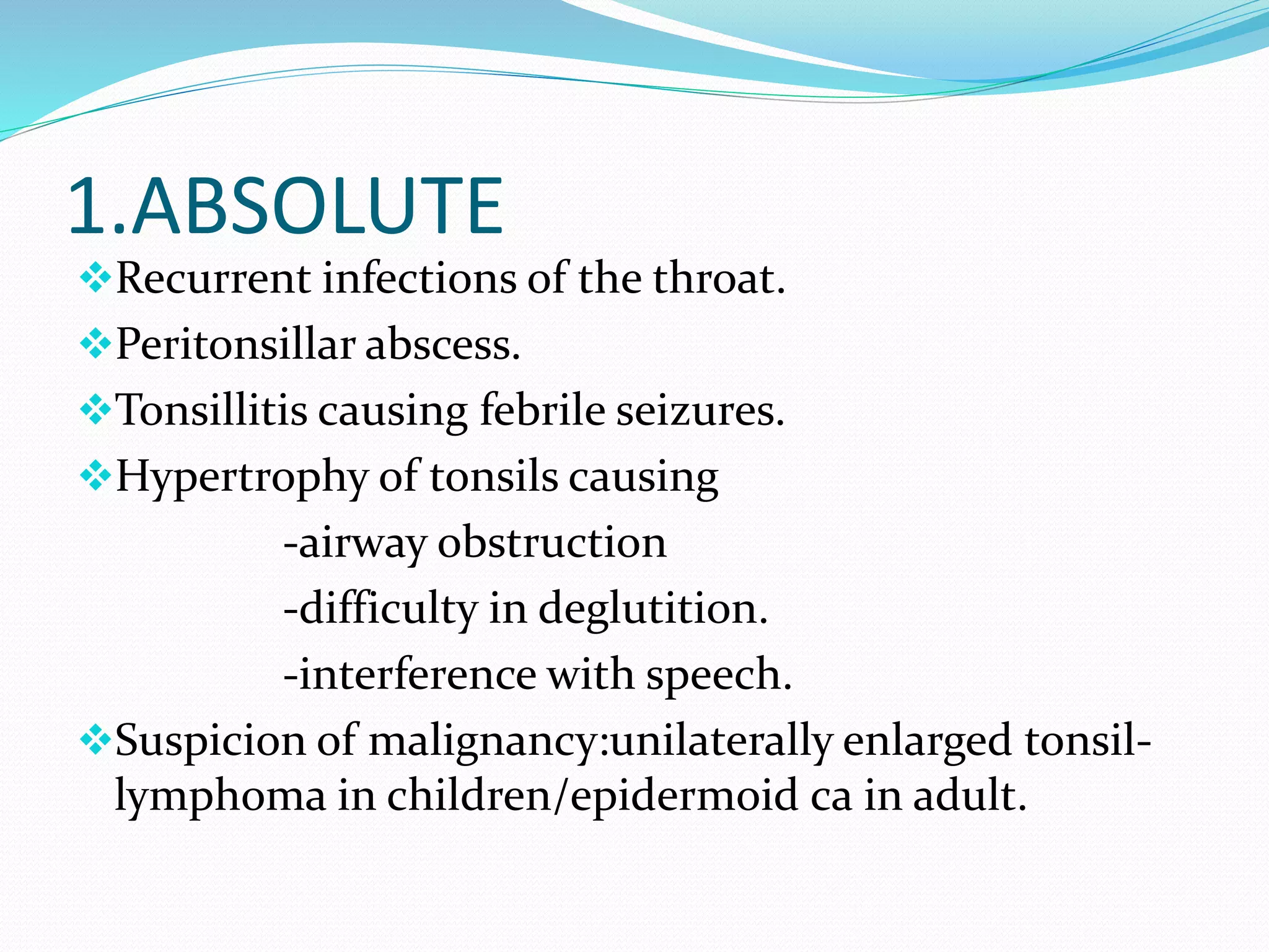 Tonsillectomy | PPTX