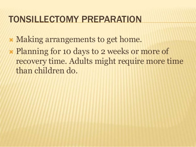 Tonsillectomy procedure | PPTX