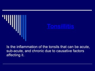 Tonsillitis | PPT