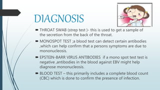 Tonsillitis slideshare for medical students | PPTX