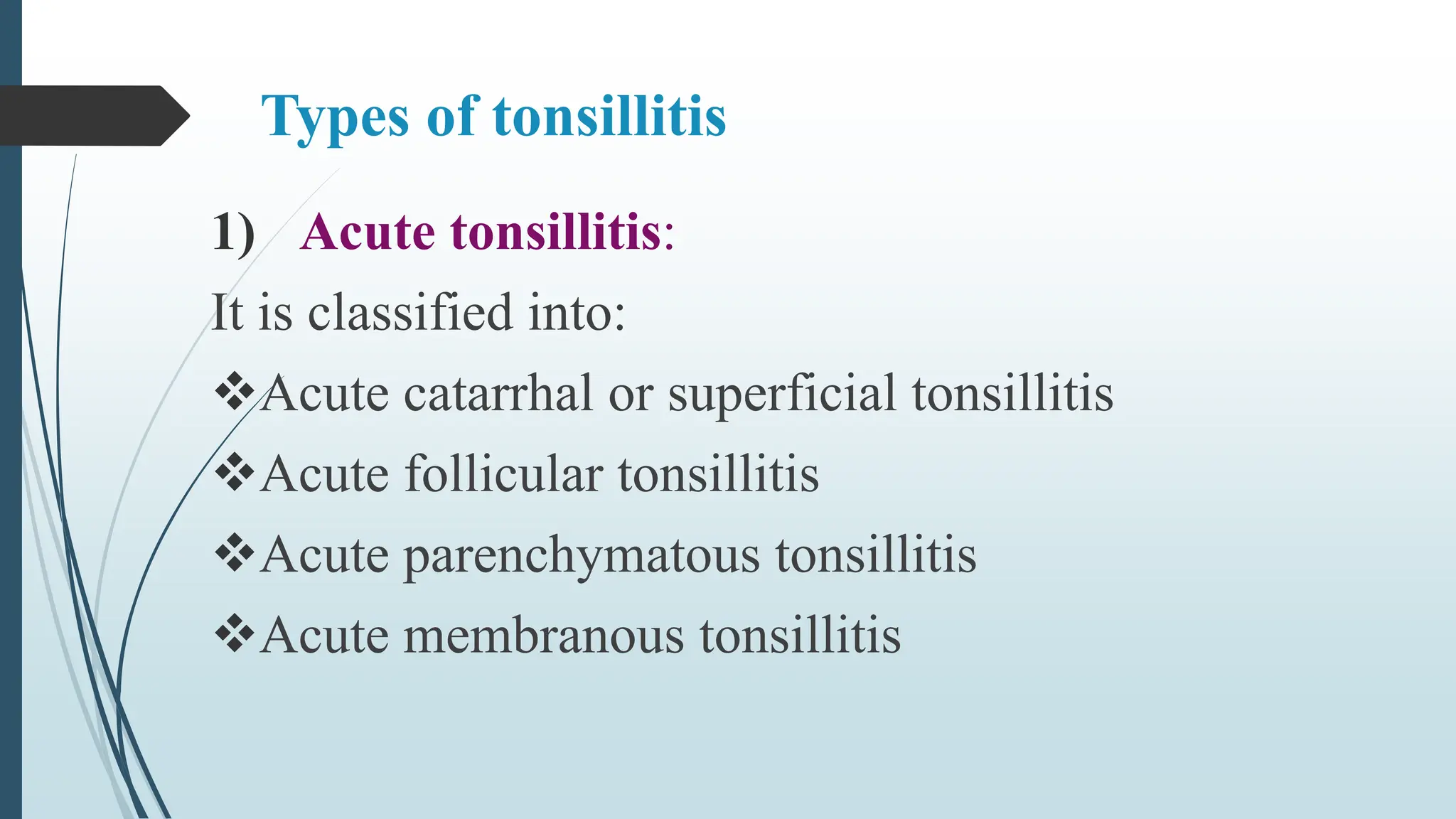 TONSILLITIS in child.pptx,tonsillits, toncelectomy, nursing | PPTX