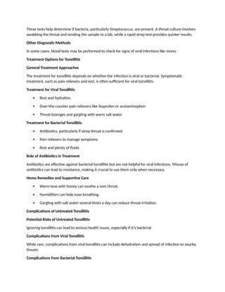 Tonsillitis: Causes, Symptoms, and Treatment | Viral vs. Bacterial ...