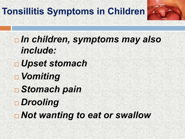 Nursing management of the patient with Tonsillitis PPT | PPT