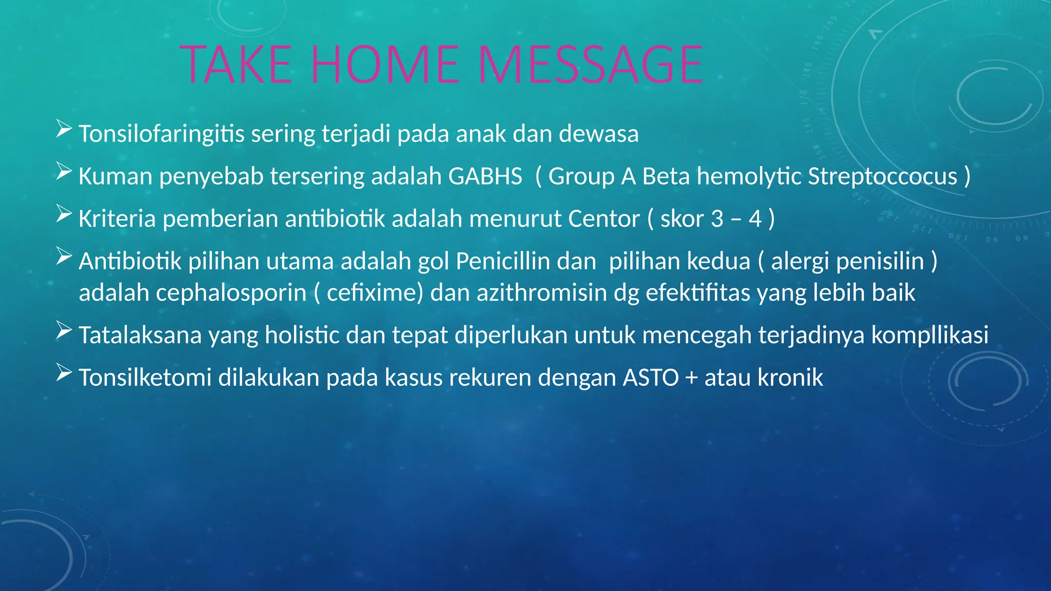 Tonsilofaryngitis, management dan penatalaksanaan.ppt