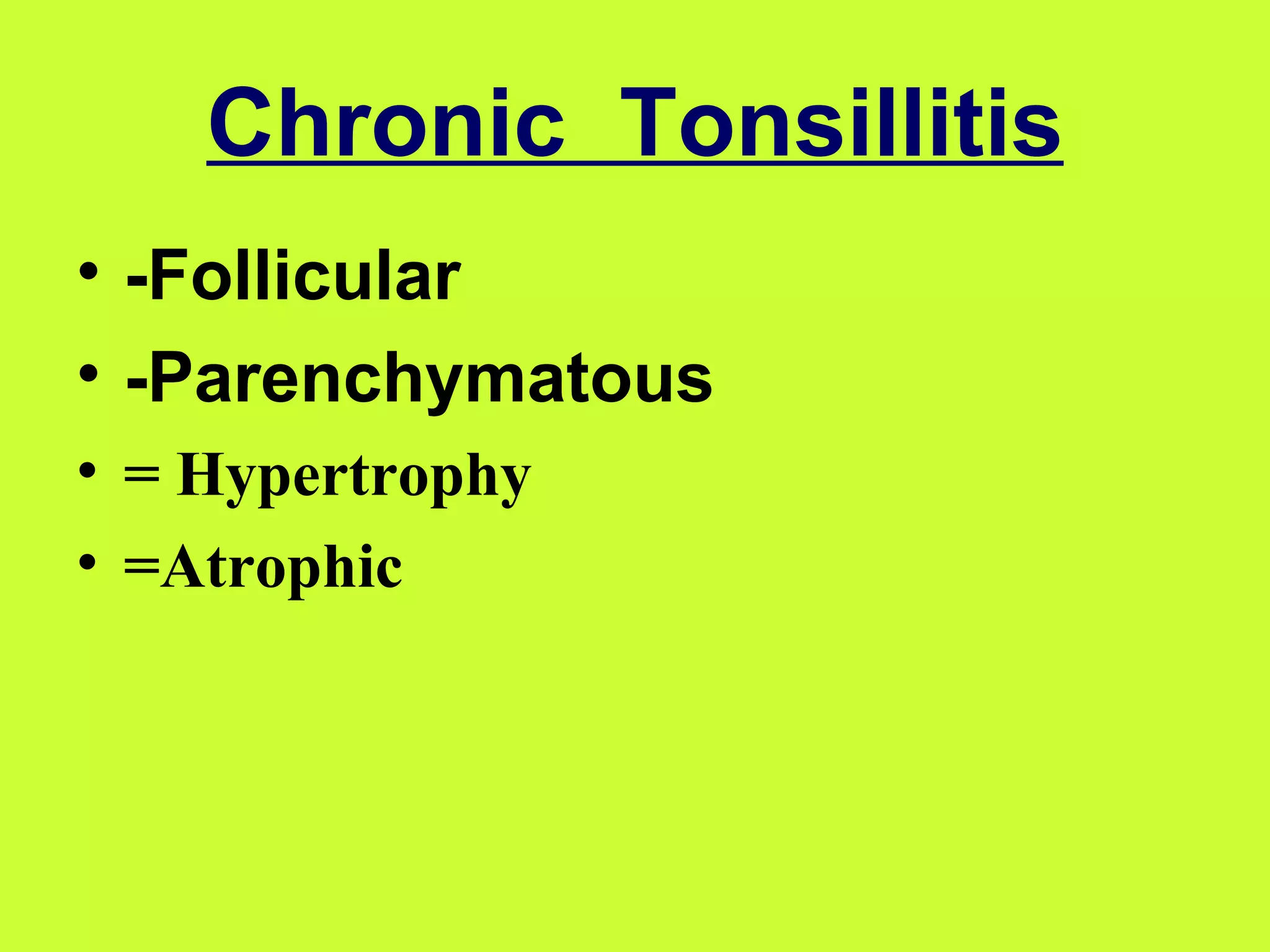 Tonsils And Adenoids | PPT