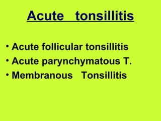 Tonsils And Adenoids | PPT