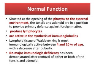 Adenoids Function