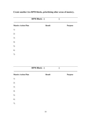 Taking Control of Your Life by Planning | PDF