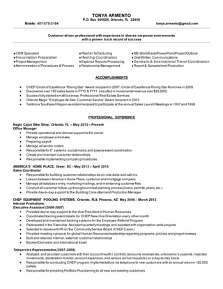 Tonya Armento Resume_April 2016