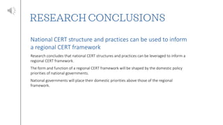 Cybersecurity Maturity in the Pacific - Informing a regional CERT ...