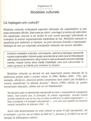 Tony bush cap. 8 leadersi_psi management | PDF