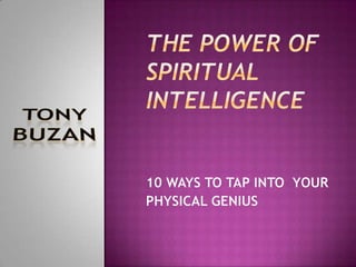 Tony buzan | PPTX