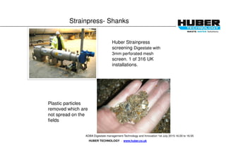 Tony Clutten, Huber Technology | PDF