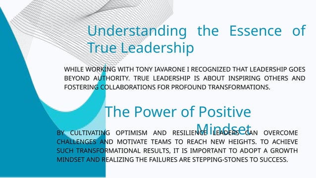 Tony Iavarone in Hamilton: Empowering Leaders through Motivation and ...