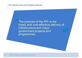 The IPA: The future for government projects and programmes | PDF