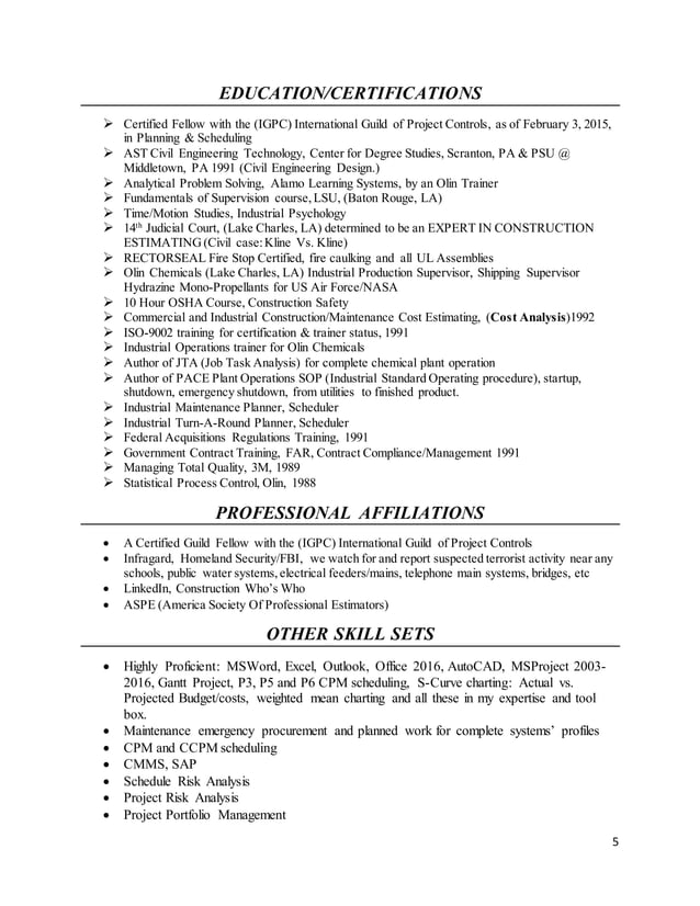 Tony resume 30 jan16 | PDF