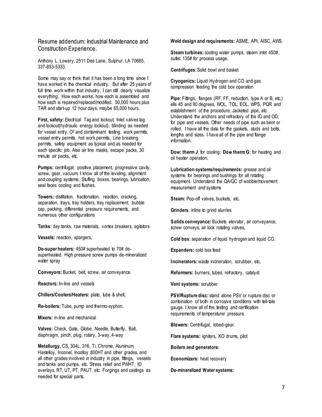 Tony resume 30 jan16 | DOCX