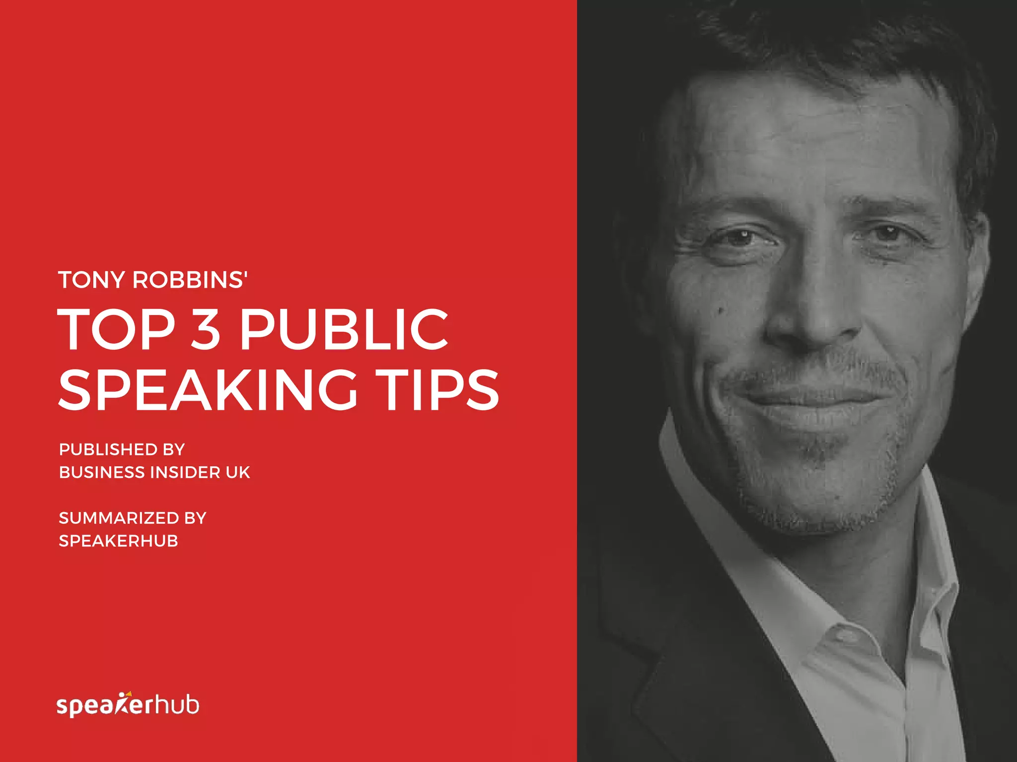 60 Second Summary: Tony Robbins breaks down his top 3 public speaking ...