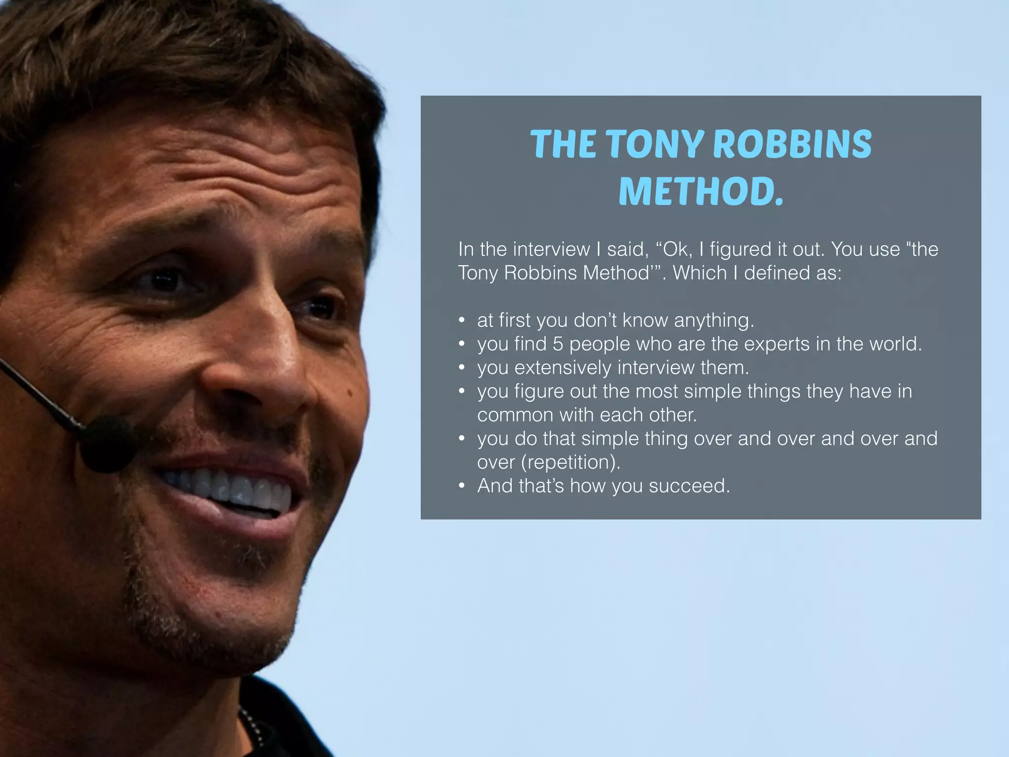 Tony robbinsslideshare | PDF