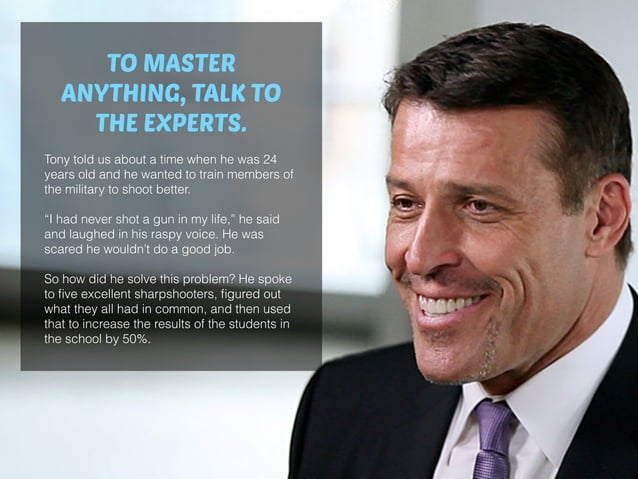 Tony robbinsslideshare | PPT