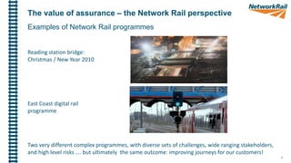 The Value of Assurance - The Network Rail perspective | PPT