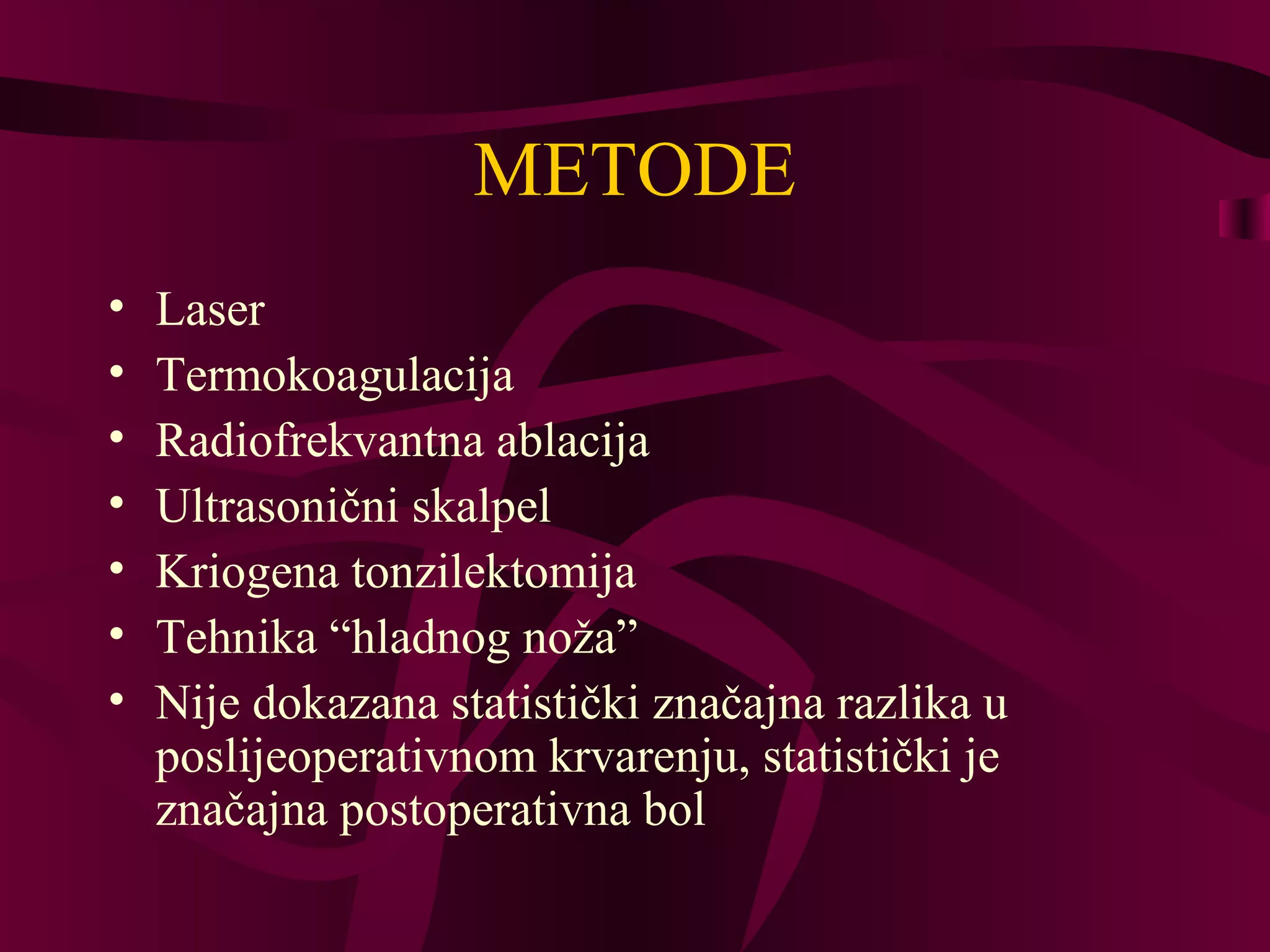 Tonsillectomy and Adenoidectomy: Post Operative Care | PPT