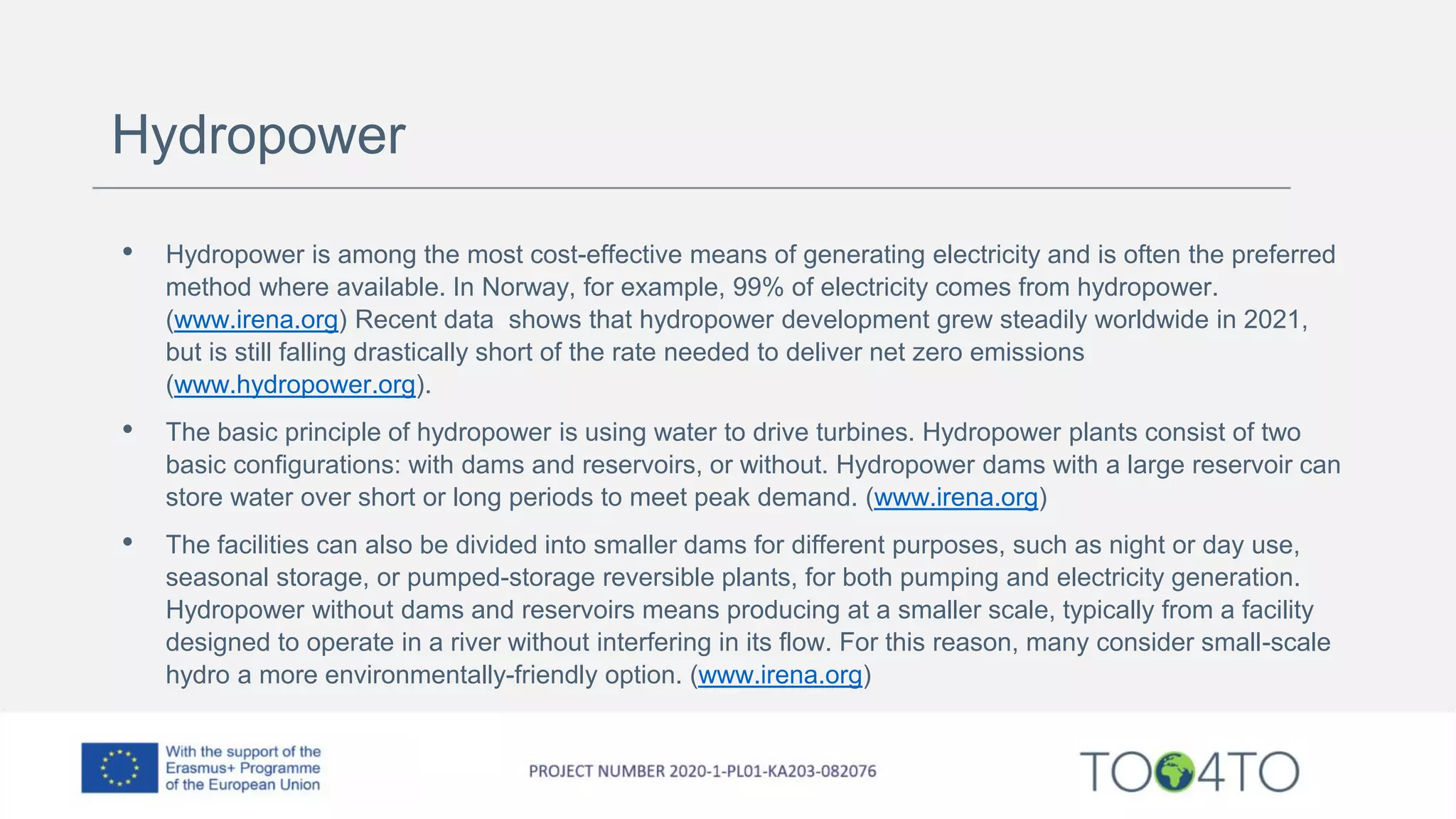 TOO4TO Module 4 / Sustainable Energy Solutions: Part 1 | PDF