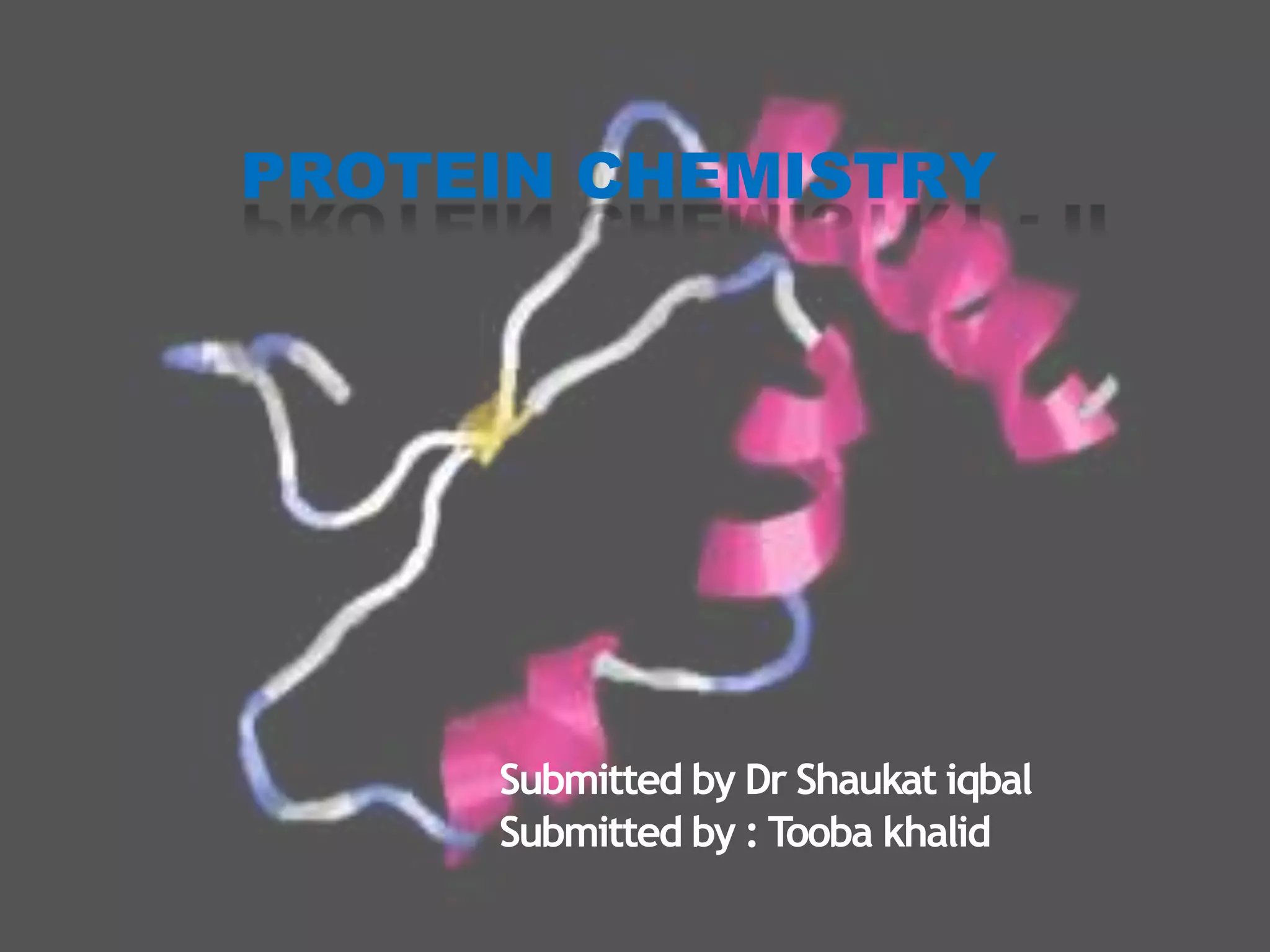 protein chemistry.ppt