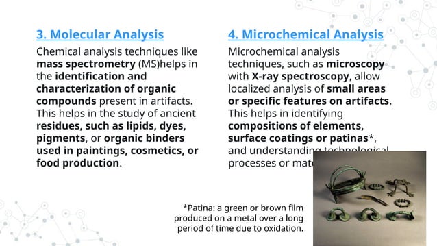 Presentation on Archeochemistry and Techniques.pptx | Chemistry | Science