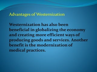 Westernization | PPTX