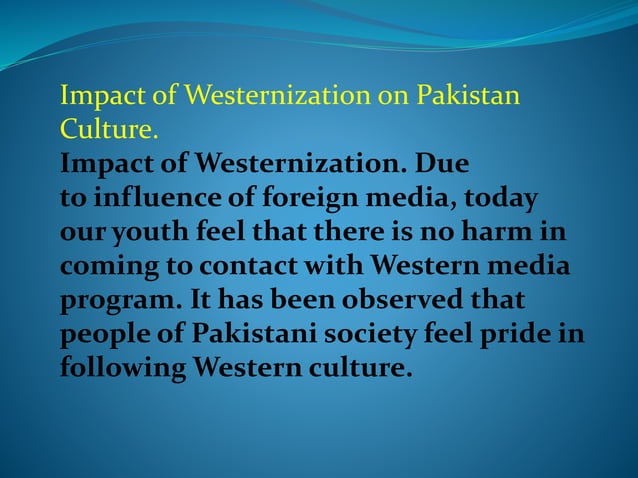 Westernization | PPTX