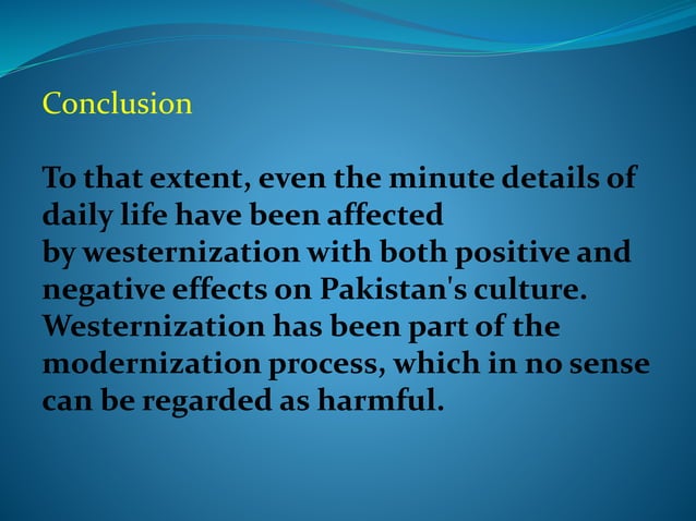 Westernization | PPTX