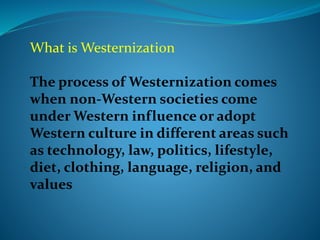 Westernization | PPT