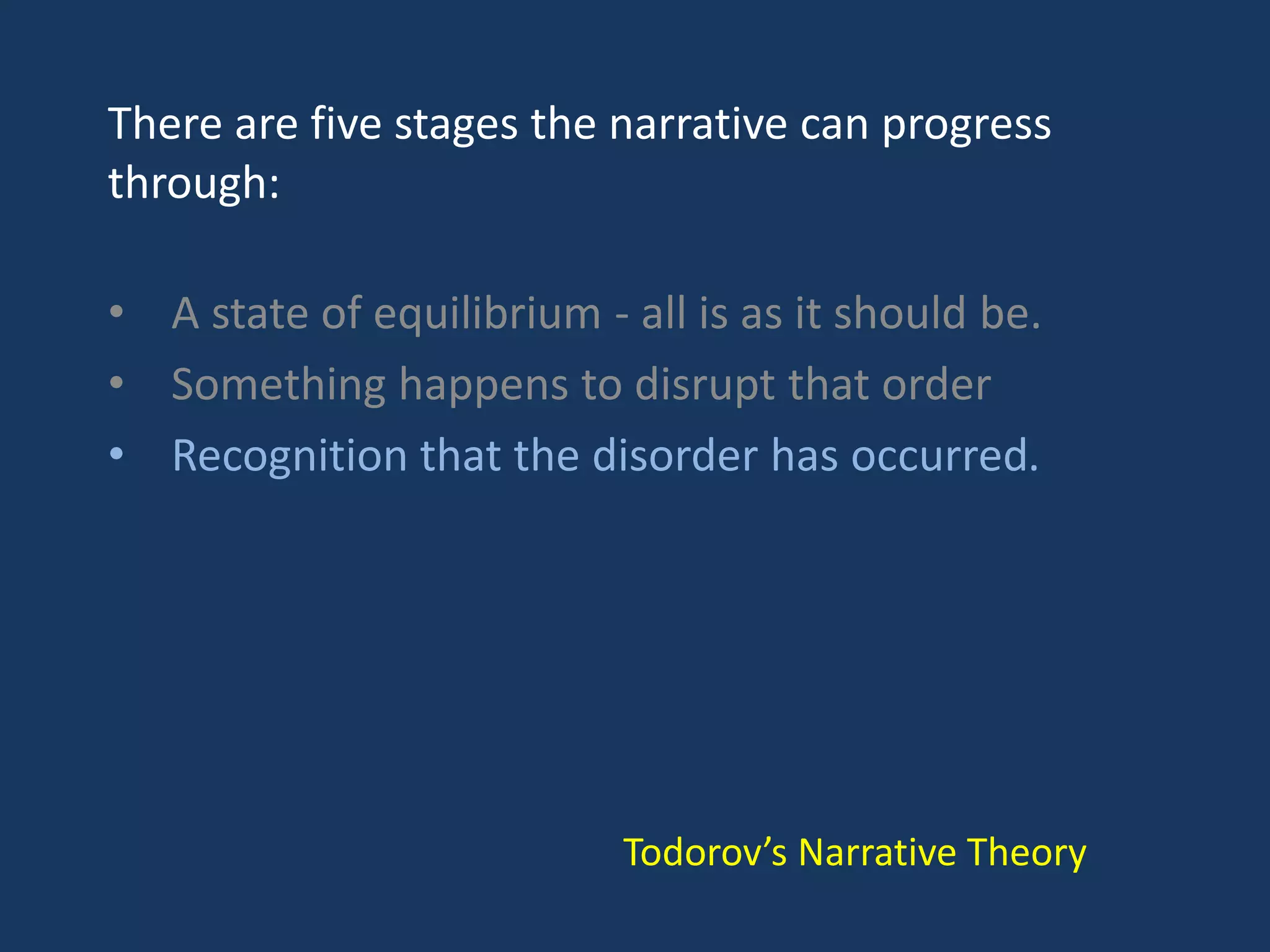 Todorovs narrative theory | PPSX
