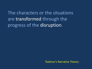 Todorovs narrative theory | PPSX