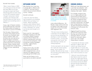 Teekay's Offshore Journey | PDF